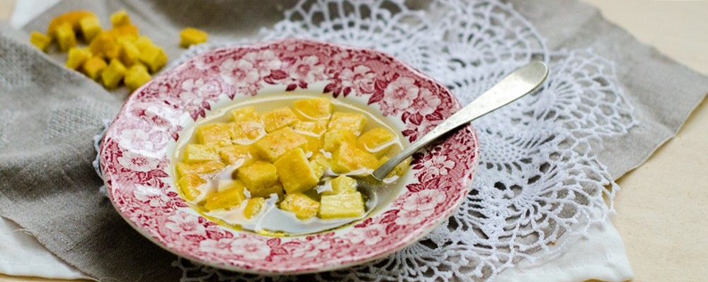Zuppa imperiale (zuppa di semolino) | Agrodolce