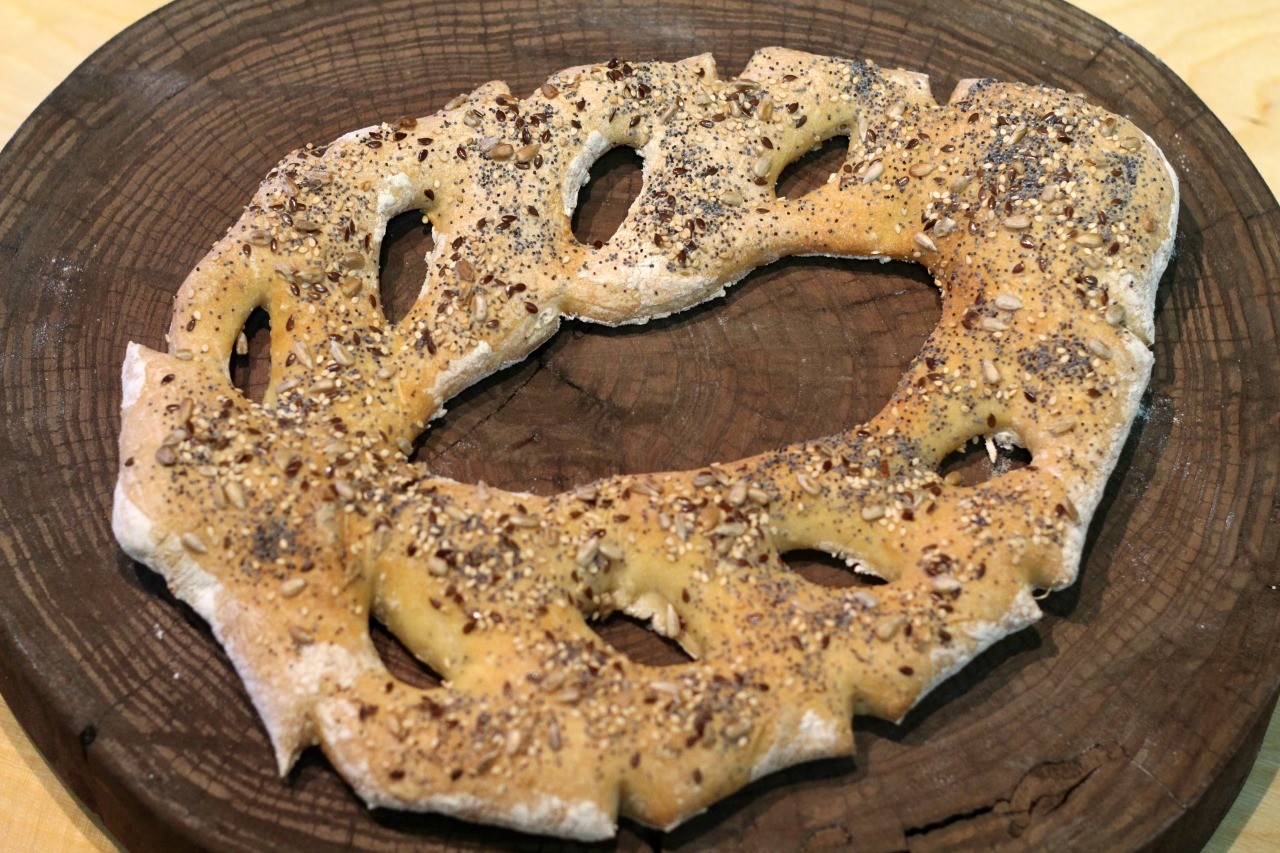 Fougasse, focaccia provenzale Ricetta- Agrodolce