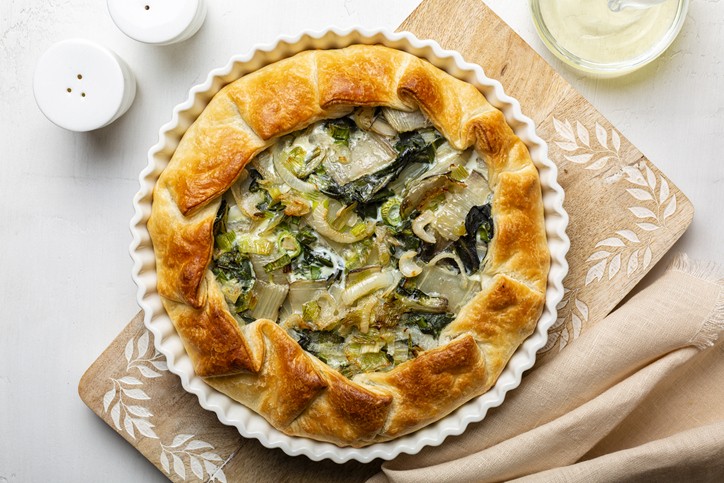 Torta di bieta Ricetta- Agrodolce