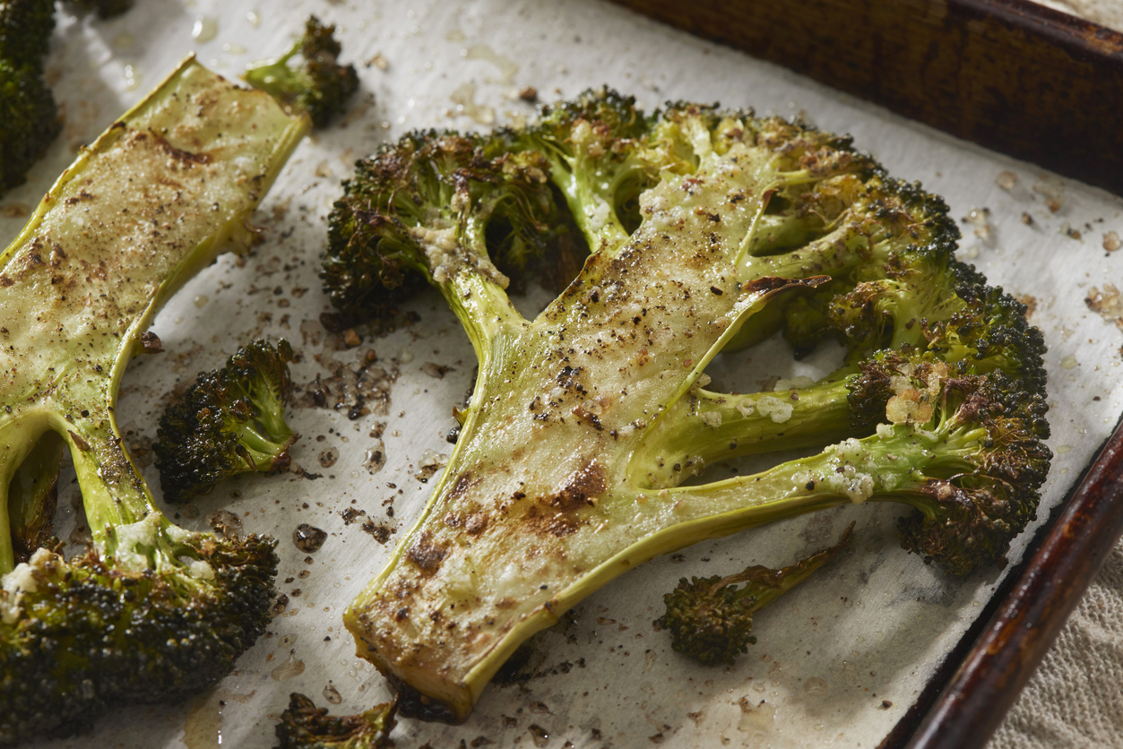 Broccoli al forno croccanti Ricetta- Agrodolce