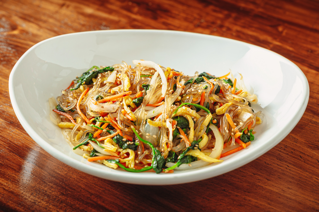 Spaghetti di soia con verdure Ricetta- Agrodolce